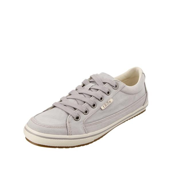 商品名: Taos レディース モックスター スニーカー, ライトグレー アンティーク調, 7 Taos Footwear Women's Moc Star Light Grey Distressed Sneaker 7 (M) USブラン...
