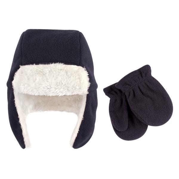 商品名: Hudson Baby Infant and Toddler Fleece Trapper Hat and Mitten Set Hudson Baby baby girls Fleece Trapper and Mitten S...