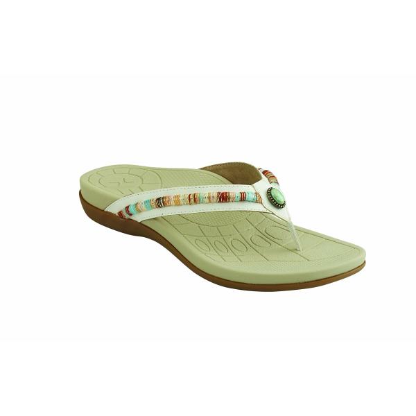 商品名: [Aetrex] レディース US サイズ: 38 EU カラー: ホワイト Aetrex Women's Hazel Thong Sandal WHITE W38ブランド: Aetrex商品サイズ: 38高さ: 28.702cm...