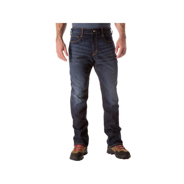 商品名: 5.11 Tactical Defender-Flex ストレートジーンズ メカニカルストレッチ生地 クラシックポケット スタイル74477 ロングクラシックパンツ 38Wx30L ブラック 5.11 Tactical Men's...