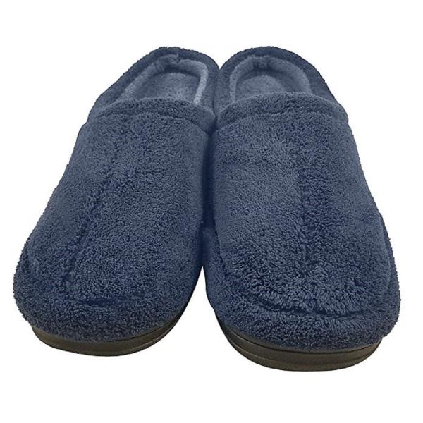 商品名: Dearfoams Microterry , , S Dearfoams Mens Microterry Clog Slipper (Small 7-8, Deep Navy)ブランド: Dearfoams商品サイズ: Small...