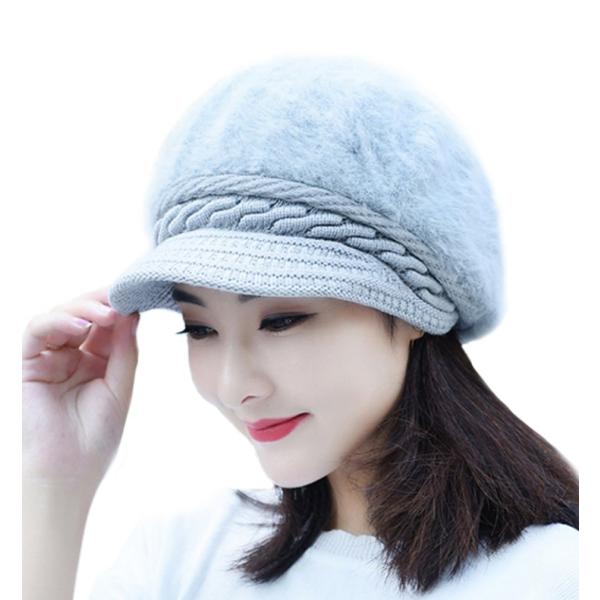 商品名:  ECHERY Womens Girls Fashion Newsboy Beanie Brim Visor Cabbie Cap Autumn Outdoor Beret Hat Grayブランド: ECHERY商品サイズ: M...