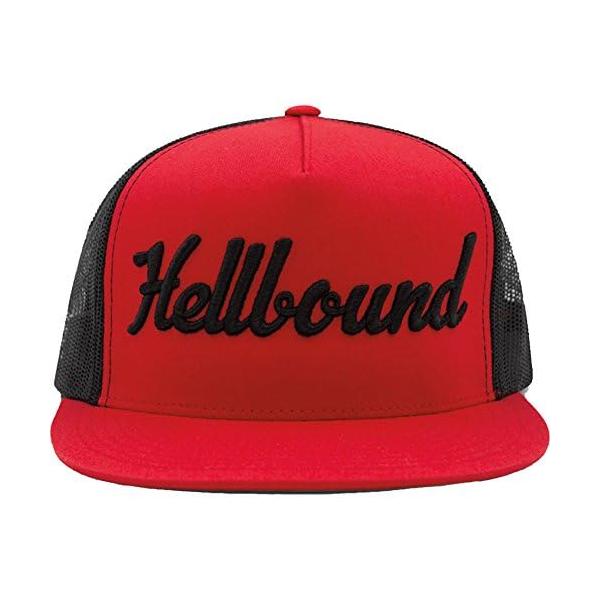 商品名: RED DEVIL CLOTHING Hellbound トラッカーハット - 男性用帽子 - ベースボールキャップ レッド/ブラック, レッド/ブラック, 6 5/8-7 5/8 RED DEVIL CLOTHING Hellb...