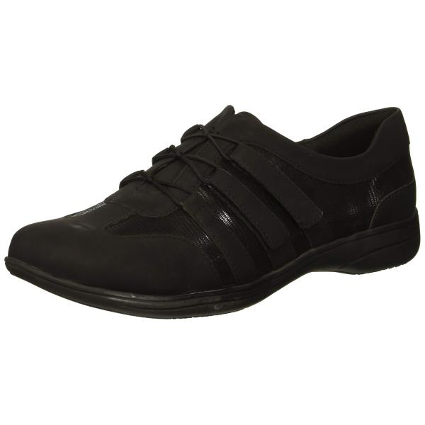 商品名: [Trotters] Women's Joy Sneaker, Black, Size 8.5 Trotters Women's Joy Sneaker, Black Patent Suede, 8.5 W USブランド: Tro...