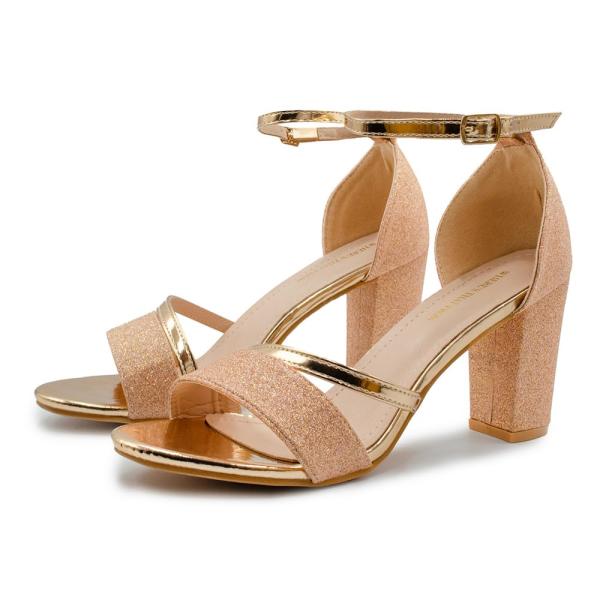 商品名:  Fashion Thirsty Womens Sparkle Diamante Low Mid Heel Sandals Wedding Bridal Prom Ladies Partyブランド: Fashion Thirsty...