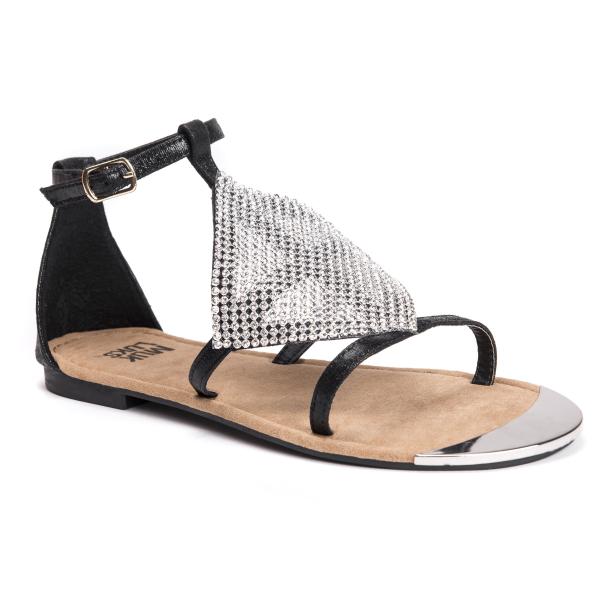 商品名: [MUK LUKS] レディース US サイズ: 6 M US カラー: ブラック MUK LUKS Women's Linzie Sandals, Black, 6 M USブランド: MUK LUKS商品サイズ: 6高さ: 2...