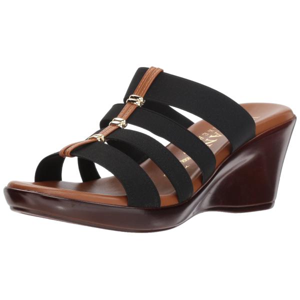 商品名: ITALIAN Shoemakers レディース クローバー ウェッジサンダル, ブラック, 7 Italian Shoemakers Women's Clover Wedge Sandal, Black, 7 M USブランド:...