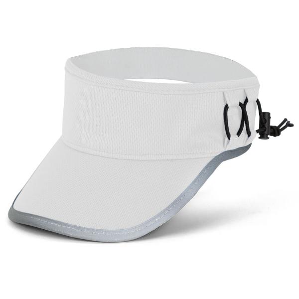 商品名: Gone For a Run HAT レディース US サイズ: One Size Fits Most カラー: ホワイト Gone For a Run Ultralight Visor with RunTechnology | ...