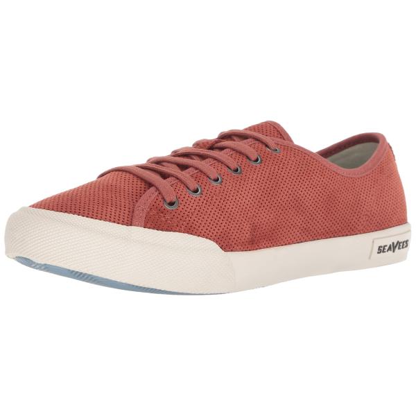 商品名: [SEAVEES] レディース W067C18SMP US サイズ: 6 M US カラー: レッド SEAVEES Women's Monterey Sneaker Varsity Shoe, Serrano, 6 M USブラ...