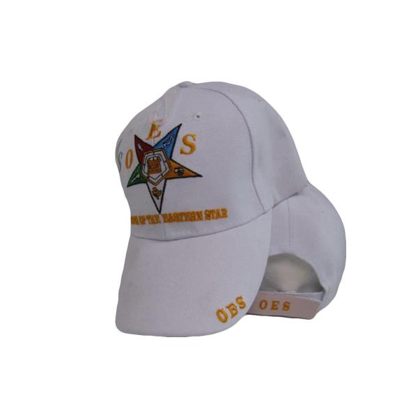 商品名:  imam OES Order of The Eastern Star Mason Freemason White Embroidered Cap Hatブランド: imam商品サイズ: One Size商品番号: 色: Whit...