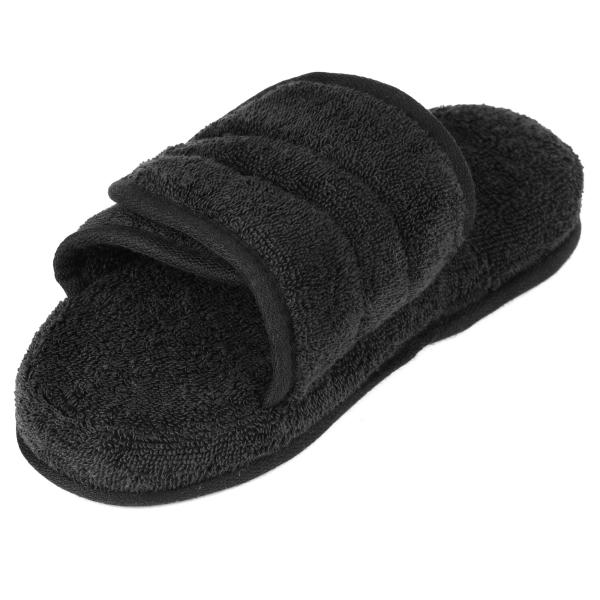 商品名: EuropeanSoftest レディース US サイズ: Medium / 7-8 B(M) US カラー: ブラック EUROPEAN SOFTEST Men's and Women's Cozy Memory Foam So...