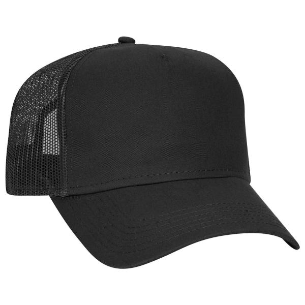 商品名: Otto Caps HAT メンズ US サイズ: Standard カラー: マルチカラー Otto Caps 5 Panel Low Profile Mesh Back Trucker Hat Cotton Twill Bla...