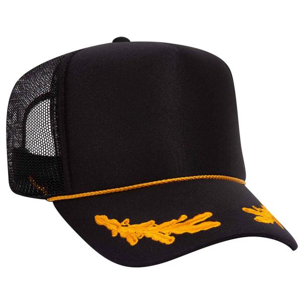 商品名: Otto Caps HAT メンズ US サイズ: Standard カラー: マルチカラー OTTO 5 Panel High Crown Mesh Back Trucker Hat Polyester Foam Front w...