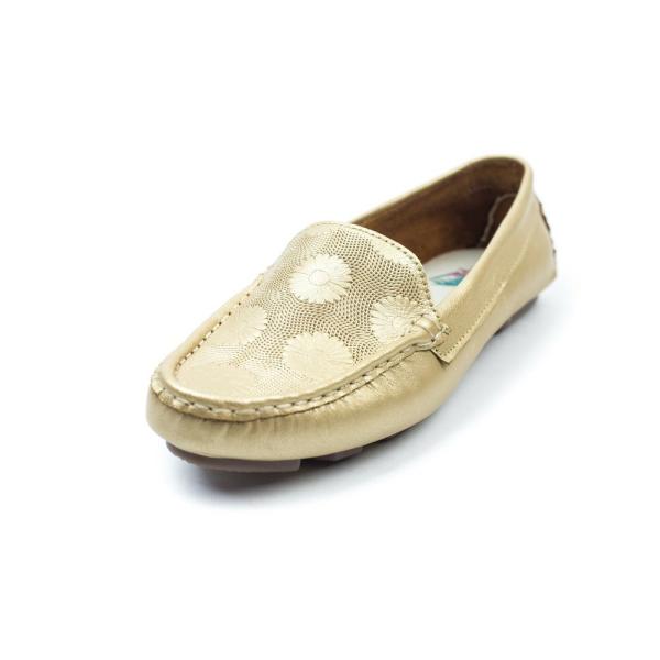 商品名:  Viteliuss Titulo Women's Shoes 100% Leather Luxury &amp; Casual Moccasin Walking Flat Loafer (6, Gold)ブランド: Viteli...