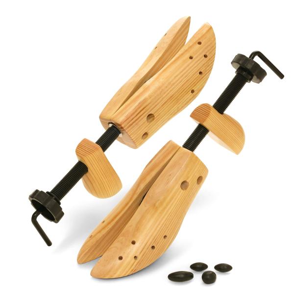 商品名:  Plixio Shoe Stretcher Women and Men's Shoe Widener - Wooden Expander for Wide Feet, Bunions or Calluses (2 Pack)ブラ...