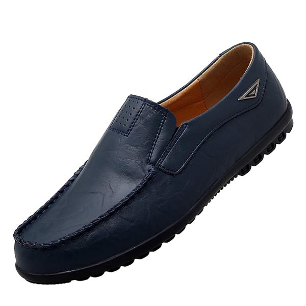 商品名: Go Tour メンズ カジュアル レザー ファッション スリッポン ローファー シューズ US サイズ: 6.5 カラー: ブルー Go Tour Men's Premium Genuine Leather Casual Sli...