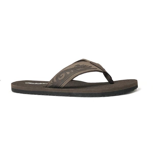 商品名: [Redvolution] メンズ SB-585M US サイズ: 8 M US カラー: ブラウン REDVOLUTION Mens's Beach Flip Flop with Tribal Patter Engraving ...