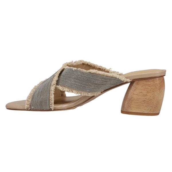 商品名: [VANELi] レディース US サイズ: 11 M US VANELi Womens Levya Slide Athletic Sandals Casual Mid Heel 2-3" - Beige - Size 11 Mブ...
