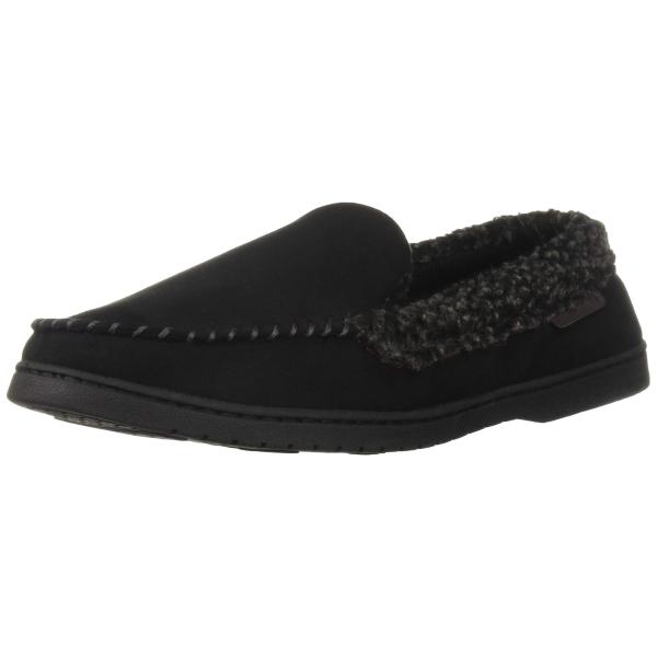 商品名: Dearfoams US : S : Dearfoams Men's Memory Foam Slipper Microsuede Moc Whipstitch (Small, Black)ブランド: Dearfoams商品サイズ...