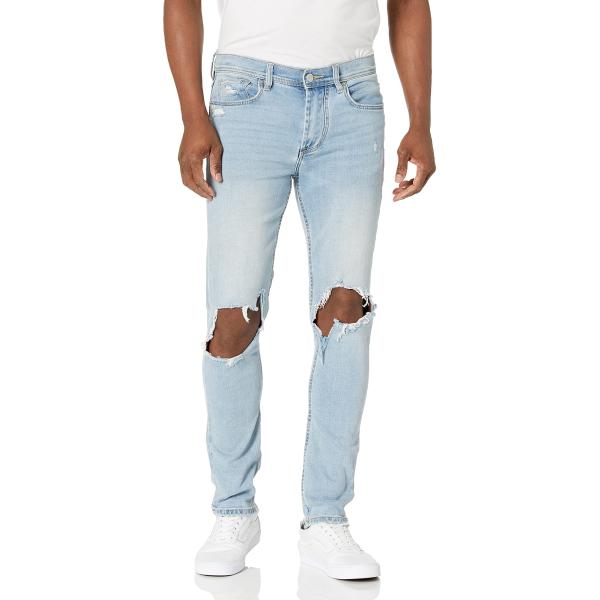 商品名: [BLANKNYC] メンズ Horatio スキニーフィット ジーンズパンツ US サイズ: 32 カラー: ブルー [BLANKNYC] Men's Horatio Skinny Fit Jean Pants, -burn y...