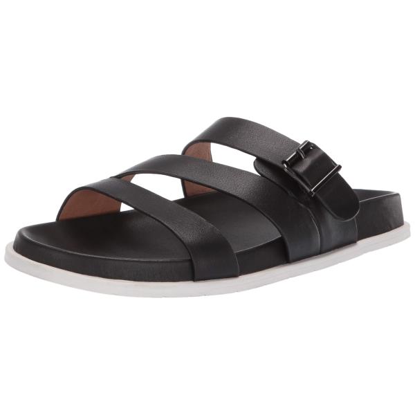 商品名: [Blondo] レディース B3465 US サイズ: 5.5 M US カラー: ブラック Blondo Women's Selma Flat Sandal, Black Leather, 5.5 Medium USブランド:...