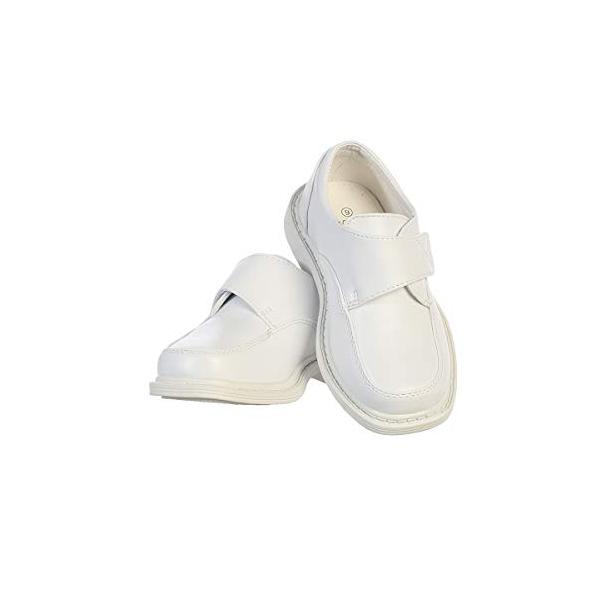 商品名: [Lito Children's Wear] ボーイズ US サイズ: 12T カラー: ホワイト Lito Children's Wear Boys Dress Shoes White, Big and Little Kids,...
