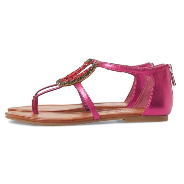 商品名:  Jessica Simpson KONNIE Crystal Lux Magenta Pink Metalic Thong Womens Sandals (Magenta Pink, 5.5)ブランド: Jessica Simp...