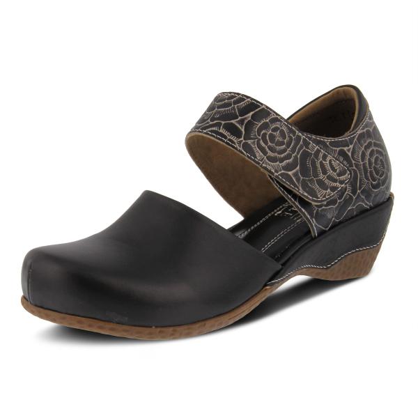 商品名: [L'Artiste] レディース US サイズ: 41 M EU カラー: ブラック Spring Step L'Artiste Gloss-Pansy Mary Jane Shoes for Women - Ladies Sh...