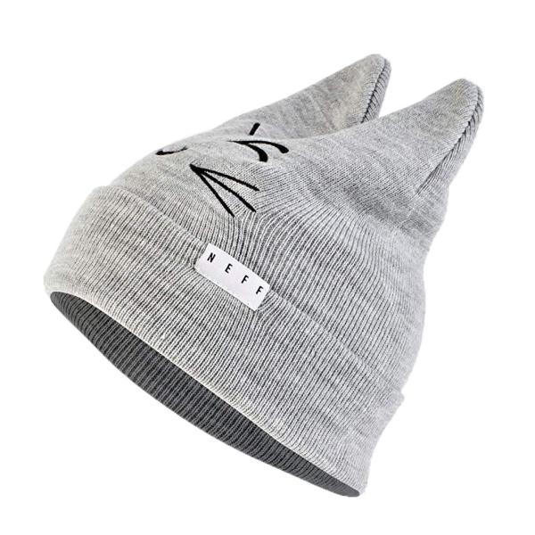 商品名: NEFF Women's Kitty Cat Beanie Neff Womens Kitty Cat Beanie, Grey Heather One Sizeブランド: Neff(ネフ)商品サイズ: One Size高さ: 2...