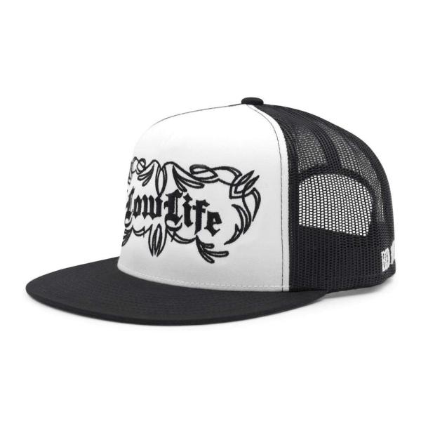 商品名: Red Devil Clothing HAT メンズ US サイズ: One Size カラー: ブラック RED DEVIL CLOTHING Low Life Trucker - Black/White/Blackブランド: ...