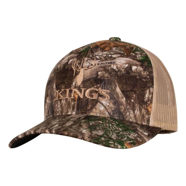 商品名: King's Camo メンズ リチャードソン迷彩ロゴ スナップバックキャップ King's Camo Kings Realtree Edge Trucker Hat (112-KCLOGO-RE)ブランド: King's Cam...