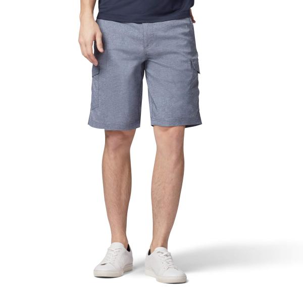 商品名: LEE SHORTS カーゴショーツ メンズ US サイズ: 30 カラー: ブルー Lee Men's Extreme Comfort Tech Cargo Short Dark Denim Heather 30ブランド: Le...