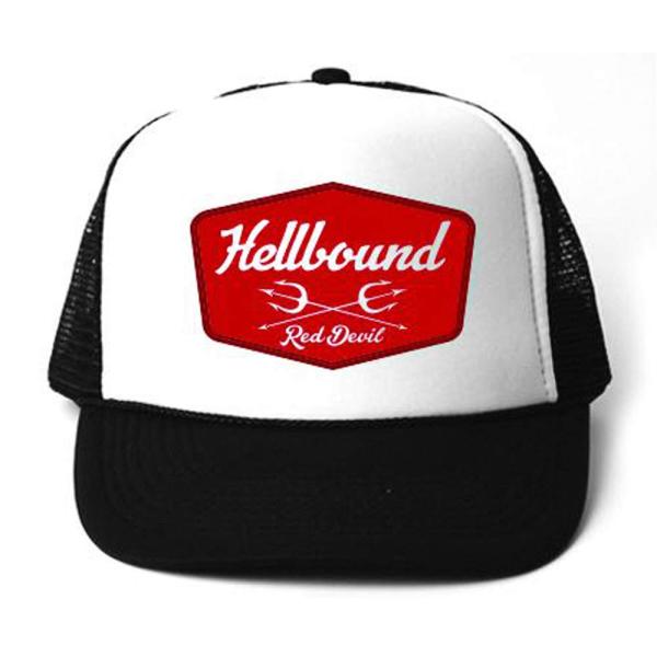商品名: Red Devil Clothing HAT メンズ US サイズ: OSFM カラー: ブラック RED DEVIL CLOTHING Hellbound Badge Trucker Blackブランド: Red Devil C...