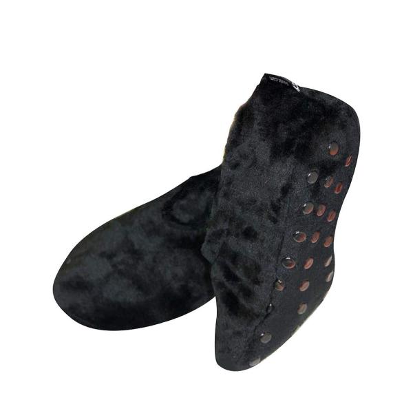 商品名: [Cl〓udz] US サイズ: Flex Fit - One Size Fits Most カラー: ブラック Cloudz - Cozy Plush Memory Foam Travel Slippers - Blackブラン...