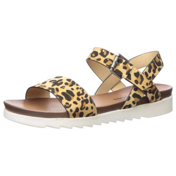商品名: Dirty Laundry レディース Caylee フラットサンダル, タンレオパード, 7 Dirty Laundry by Chinese Laundry Women's CAYLEE Flat Sandal, Tan Le...
