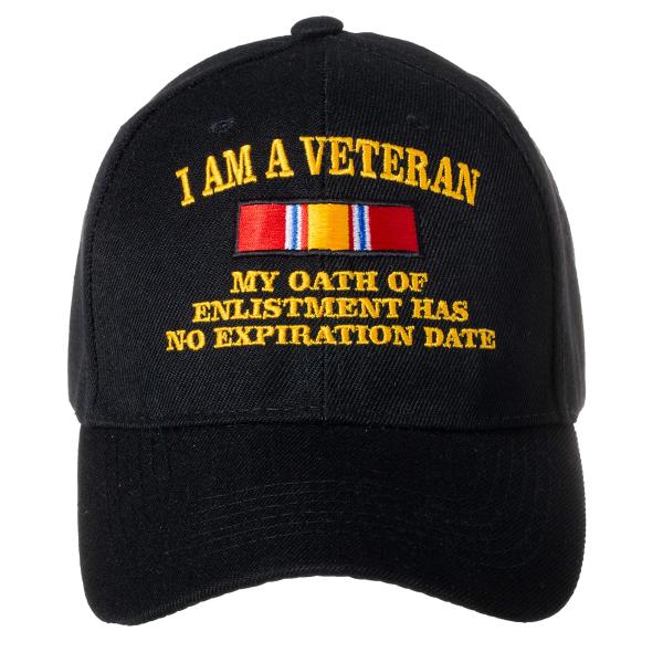 商品名: Artisan Owl HAT メンズ US サイズ: One Size Fits Most カラー: ブラック I Am A Veteran My Oath of Enlistment Has No Expiration Dat...