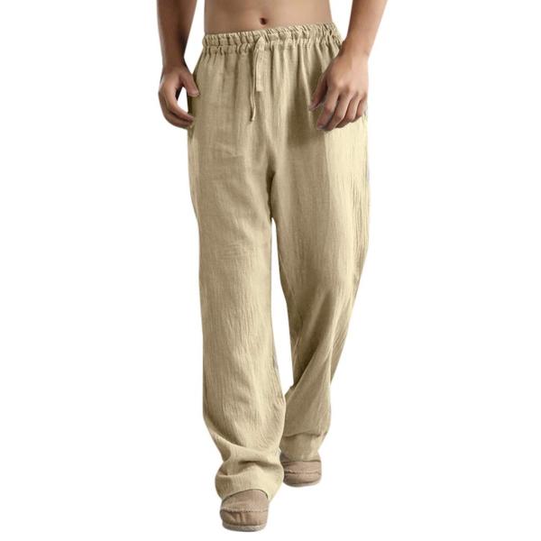 商品名:  Mens Casual Baggy Cotton Linen Pocket Lounge Harem Pants Beach Long Shorts Jogger Pants Trouser Khakiブランド: F_Gotal...