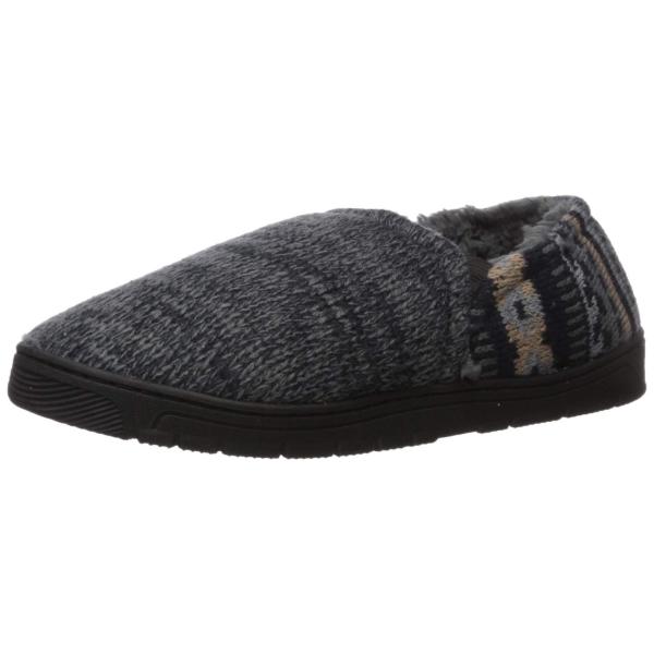 商品名:  MUK LUKS Men's Christopher Slippers, Dark Sapphire/Pewter, Mediumブランド: MUK LUKS商品サイズ: Medium高さ: 29.2cm横幅: 22.4cm奥行...