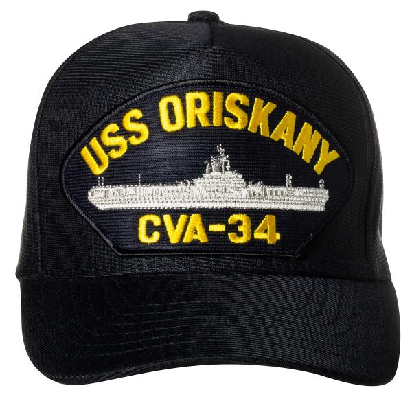 商品名: Artisan Owl HAT メンズ US サイズ: One Size Fits Most カラー: ブルー United States Navy USS Oriskany CVA-34 Aircraft Carrier Shi...
