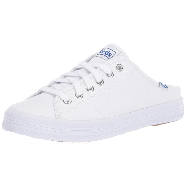 商品名: [Keds] レディース キックスタート ミュールコア キャンバススニーカー US サイズ: 9.5 カラー: ホワイト Keds womens Kickstart Mule Core Canvas Sneaker, White,...
