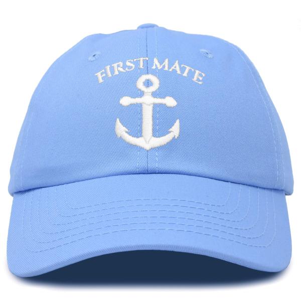 商品名: DALIX HAT メンズ US サイズ: Adjustable カラー: ブルー DALIX First Mate Hat Sailing Baseball Cap Sailor Gift Boating Women Light...