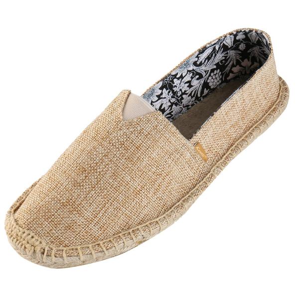 商品名: Kentti メンズ ローファー スリップオン フラットエスパドリーユ US サイズ: 7-7.5 カラー: ベージュ Kentti Men's Loafers Slip On Flat Espadrilles Beige 7-7...