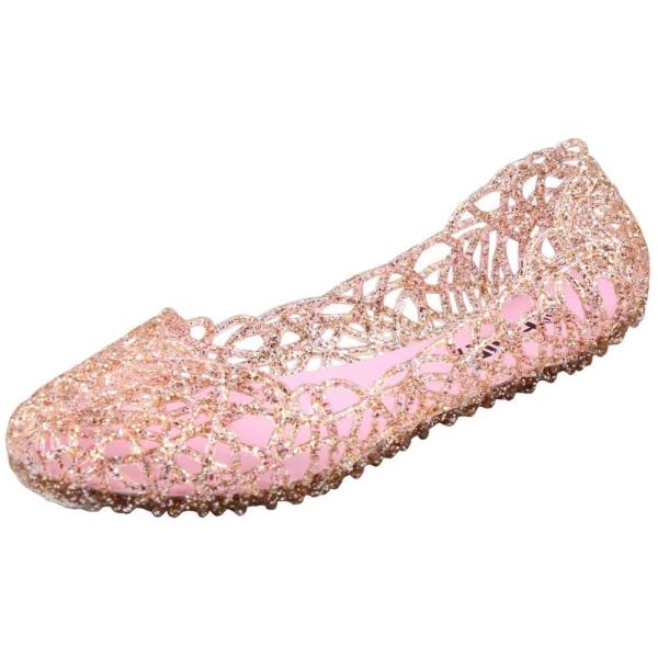 商品名:  HITCH REAP Women's Jelly Sandals Ballet Shoes Slip On Flats Hollow Out Loafers US Size 8 Pinkブランド: HITCH REAP商品サイズ...