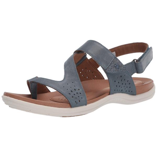 商品名: Cobb Hill レディース ルビー ソング スリング フラットサンダル US サイズ: 11 カラー: ブルー Cobb Hill womens Rubey Thong Sling Flat Sandal, Blue, 11 ...