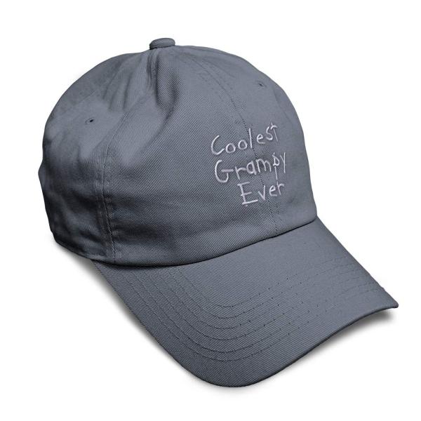 商品名:  Soft Baseball Cap Coolest Grampy Ever Embroidery Grandpa Grandfather Father's Day Twill Cotton Embroidered Dad Hat...