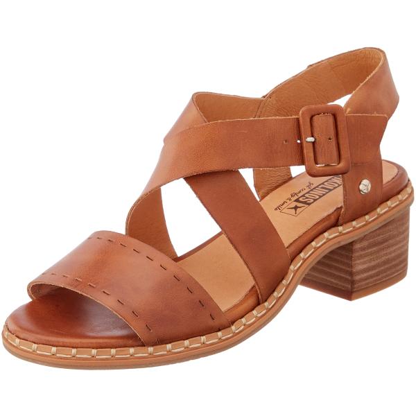 商品名: PIKOLINOS レザーヒールサンダル BLANES W3H, ブランデー, 9 PIKOLINOS Heeled sandals Leather Blanes for Womanブランド: PIKOLINOS商品サイズ: 9-...