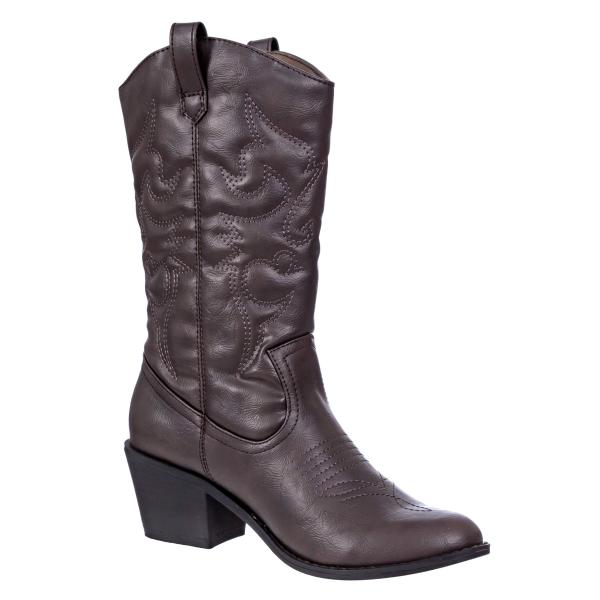 商品名: Charles Albert レディース 刺繍入り モダン ウェスタン カウボーイブーツ US サイズ: 11 カラー: ブラウン Charles Albert Womens Embroidered Modern Western ...