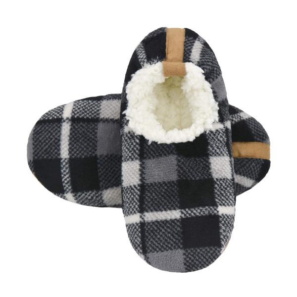 商品名: Panda Bros ふわふわスリッパソックス 滑り止め付き 家ラインソックス ボート 超快適 病院用スリッパ US サイズ: 10-13 カラー: グレー Panda Bros Mens Slipper Socks Low Cu...