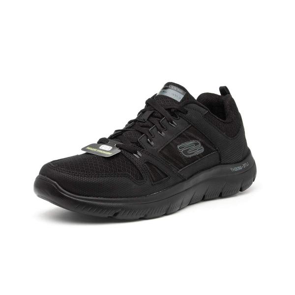 商品名: [スケッチャーズ] スニーカー Summits-New World メンズ ブラック 30.0 cm 2E Skechers Men's Sneaker, Black Leather Pu Mesh Black Trim, 12ブ...