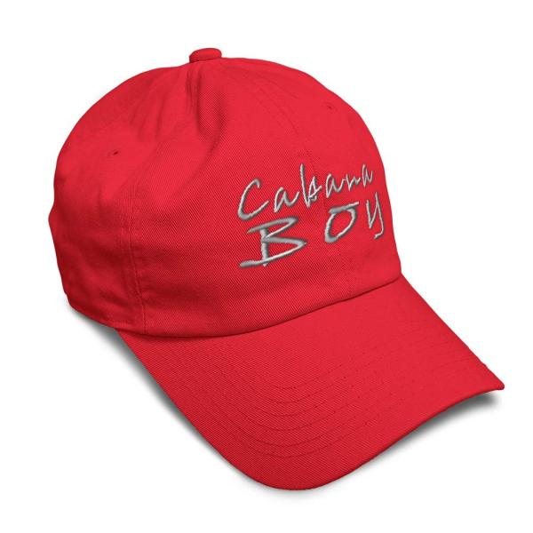 商品名:  Speedy Pros Soft Baseball Cap Cabana Boy Silver Embroidery Humor Guests Twill Cotton Hotel Dad Hats for Men &amp; ...